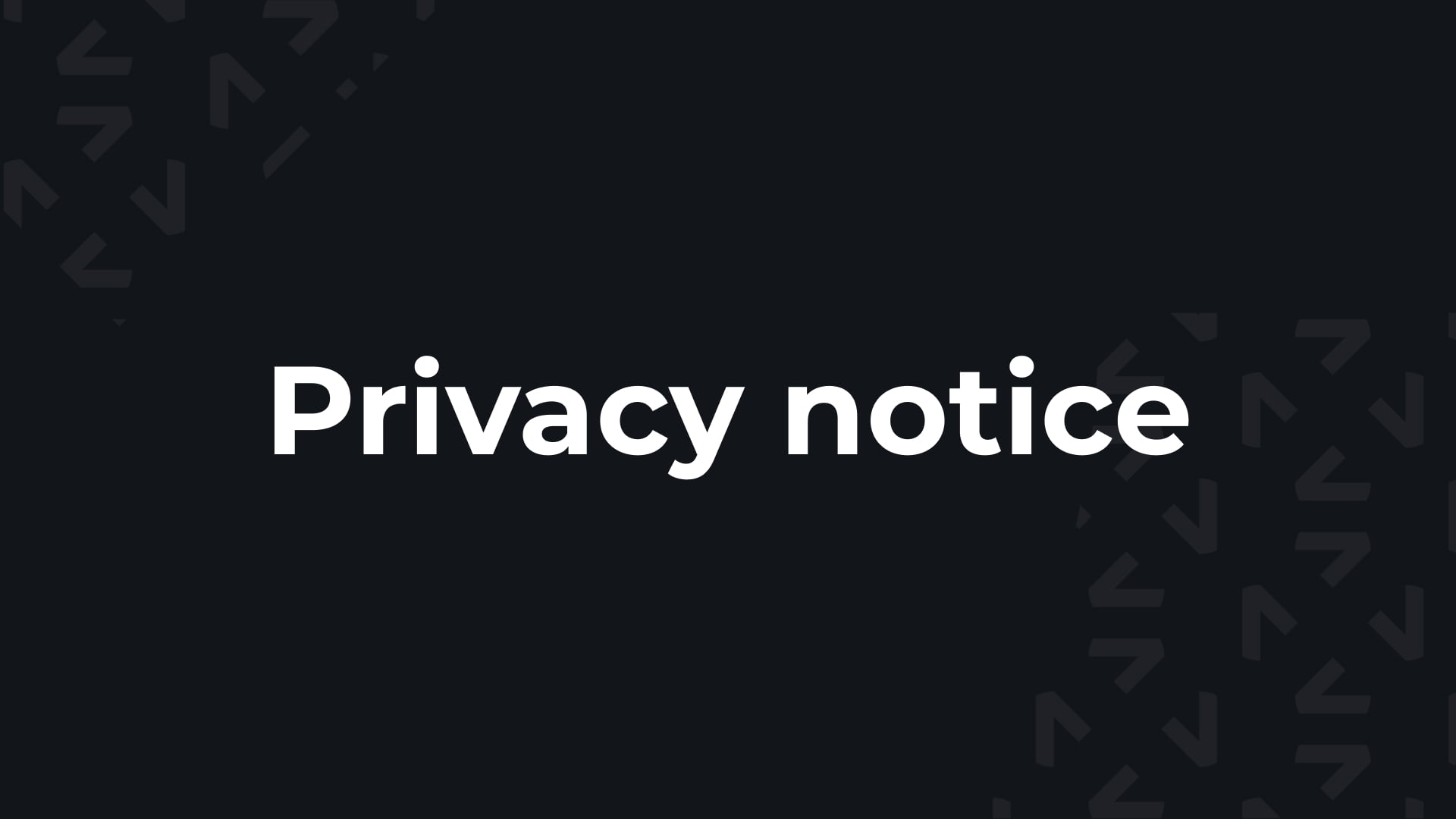 emc3 | Privacy notice